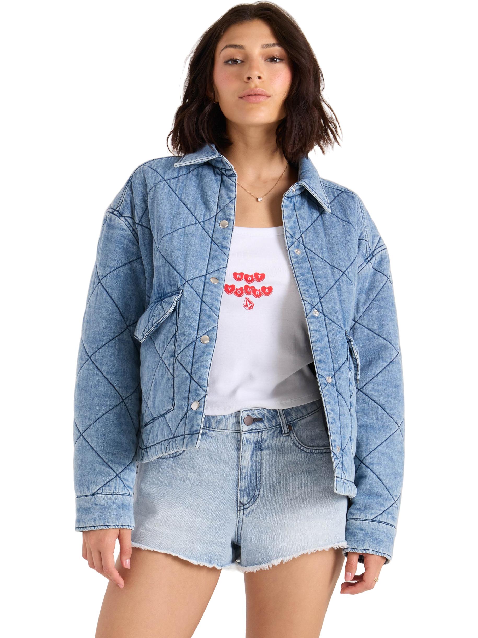 VOLCOM Boxy Chambray Jacket